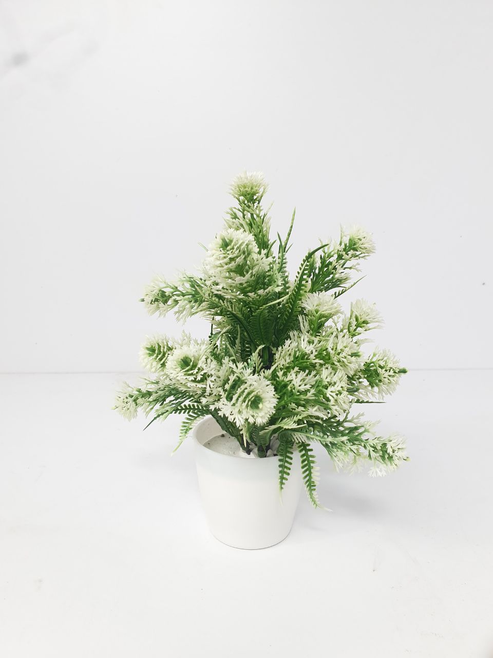 SL38 Green White Artificial Plant (FC) - Buildhub