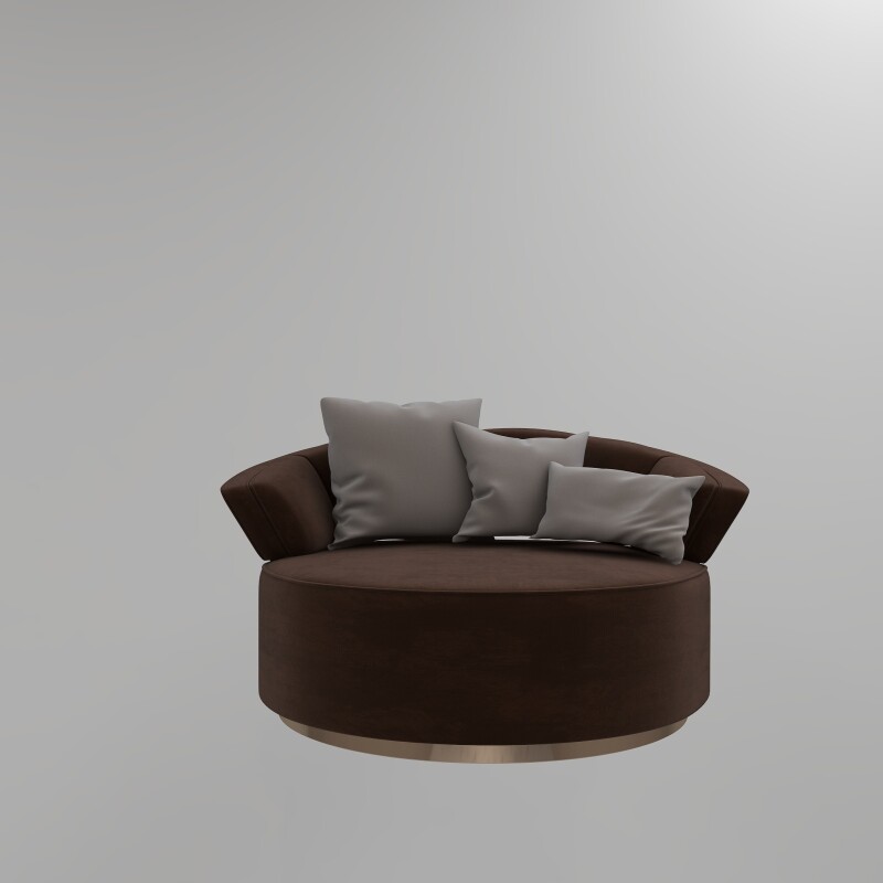 BH Engineered Circular Sofa Set - Buildhub
