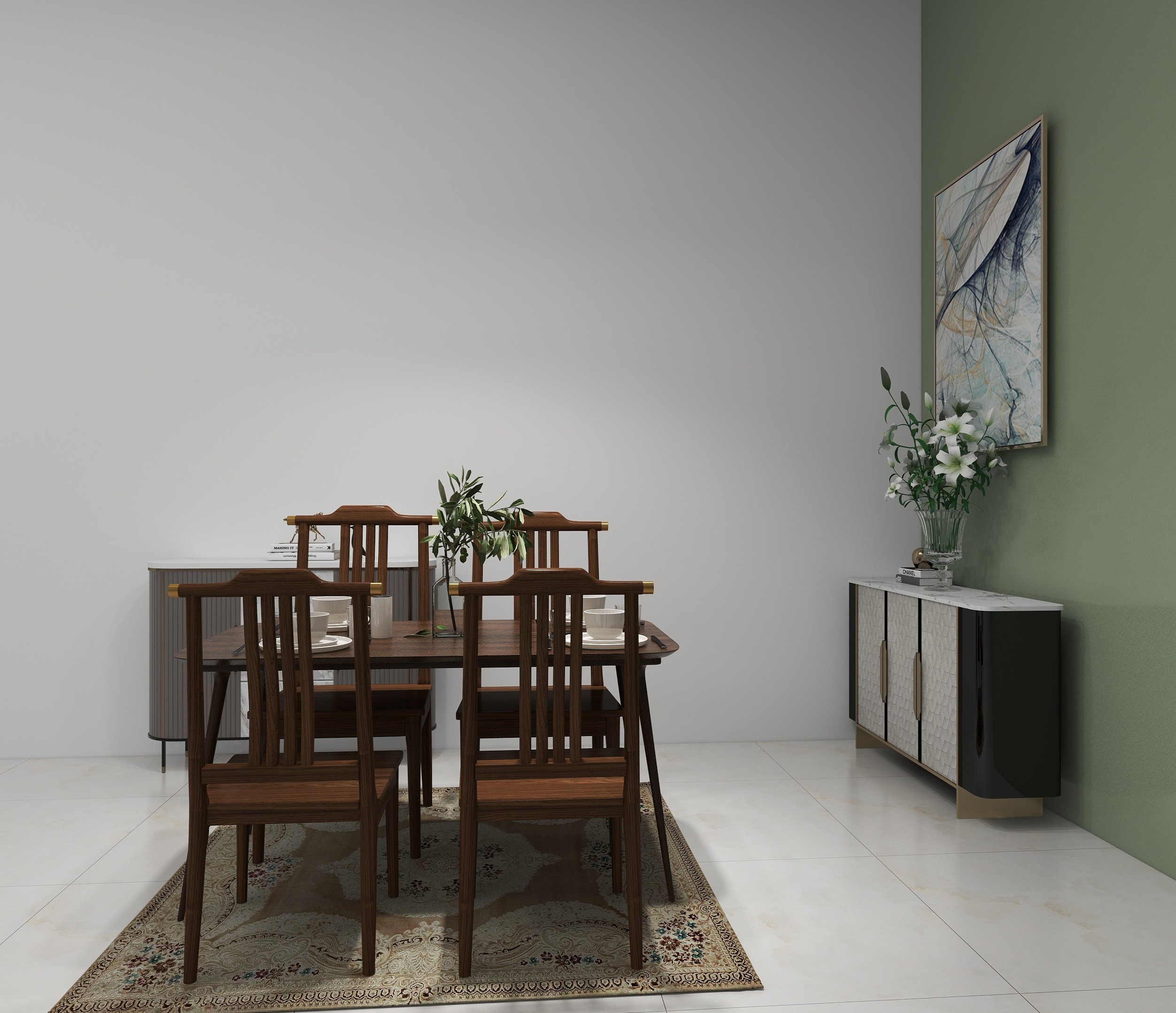 4 Seater Wooden Dining Table - BuildHUB