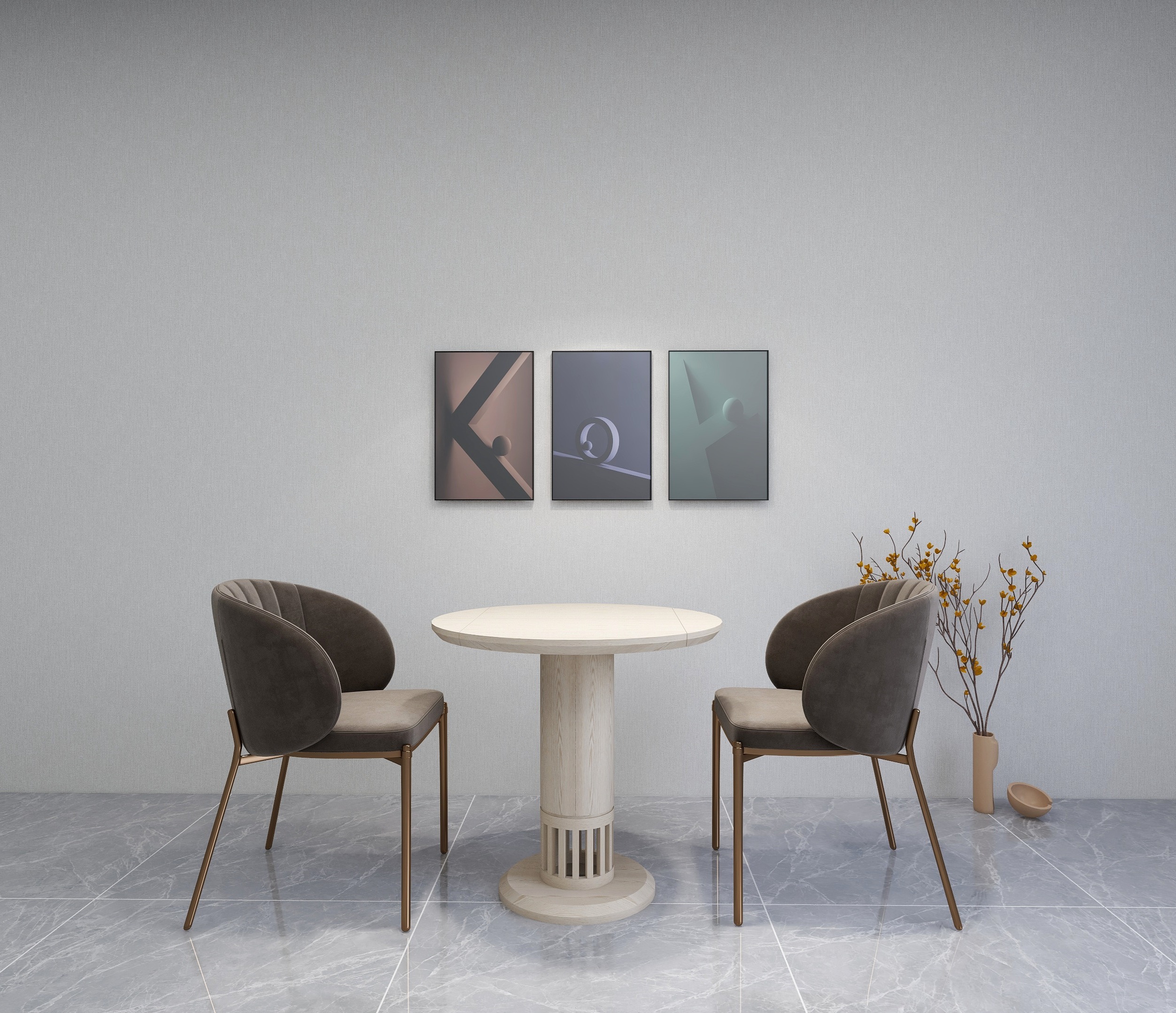 BH Engineered Round Dining Table - Buildhub