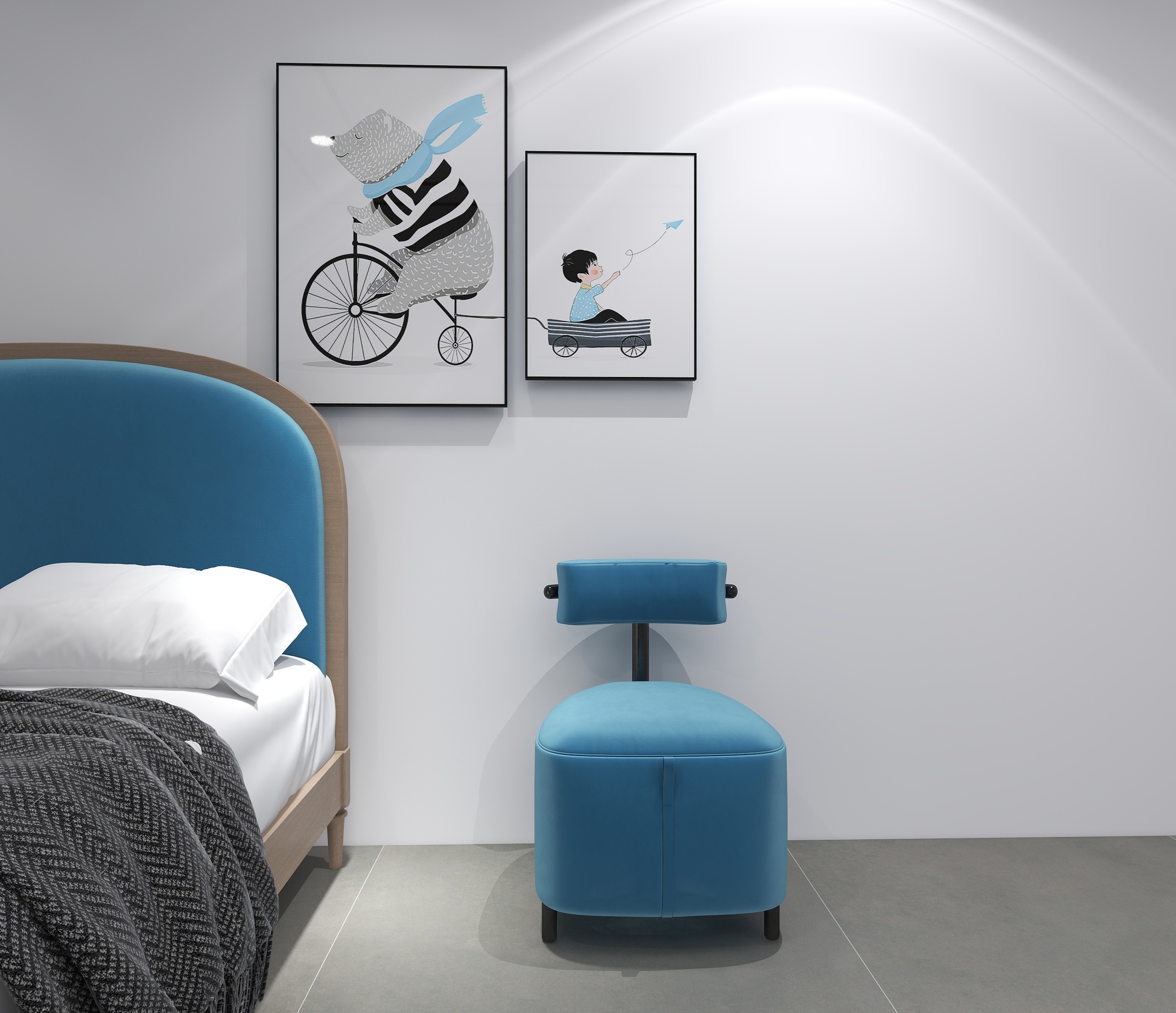 BH Engineered Kids Puff Chair - Buildhub