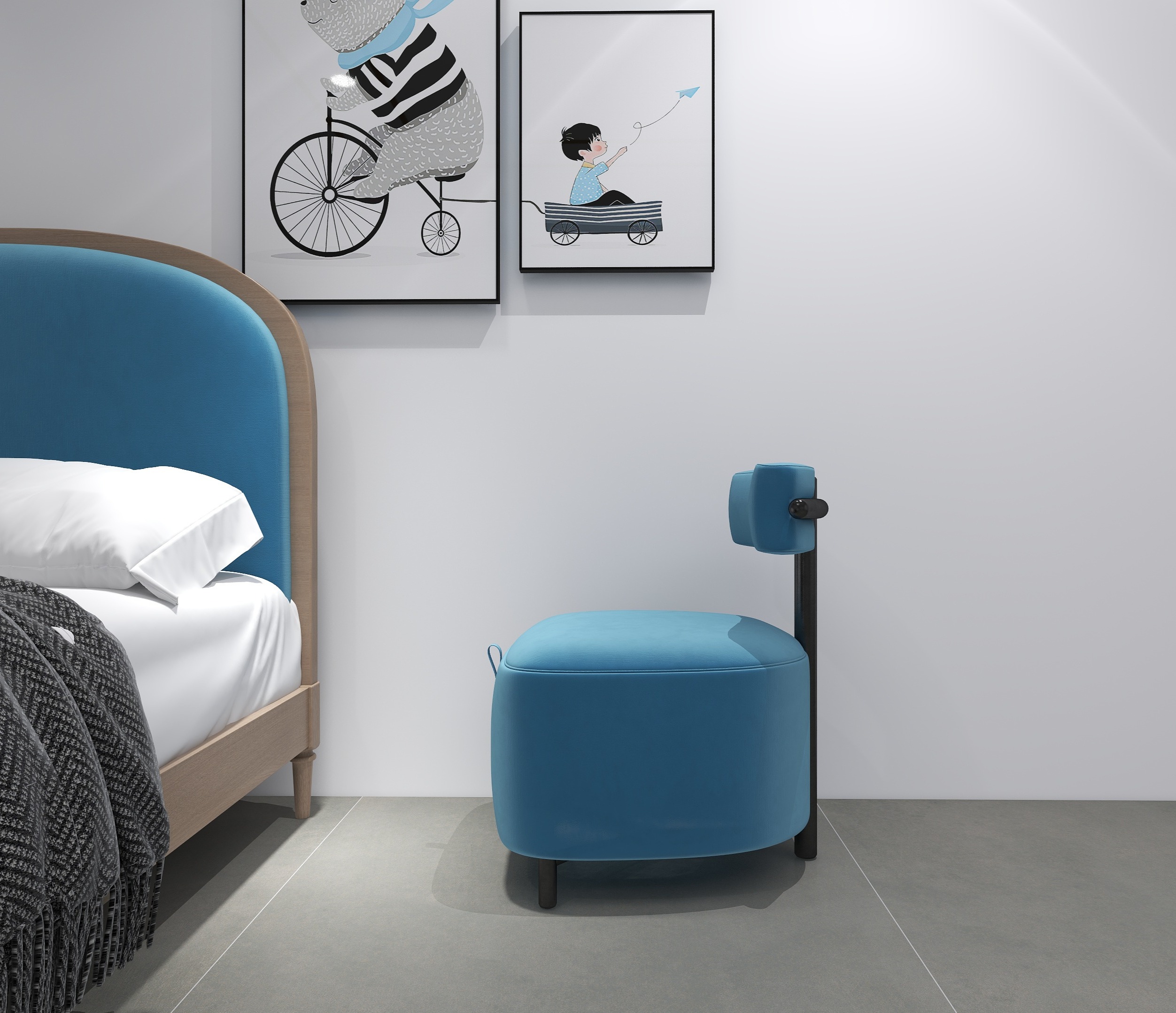 BH Engineered Kids Puff Chair - Buildhub