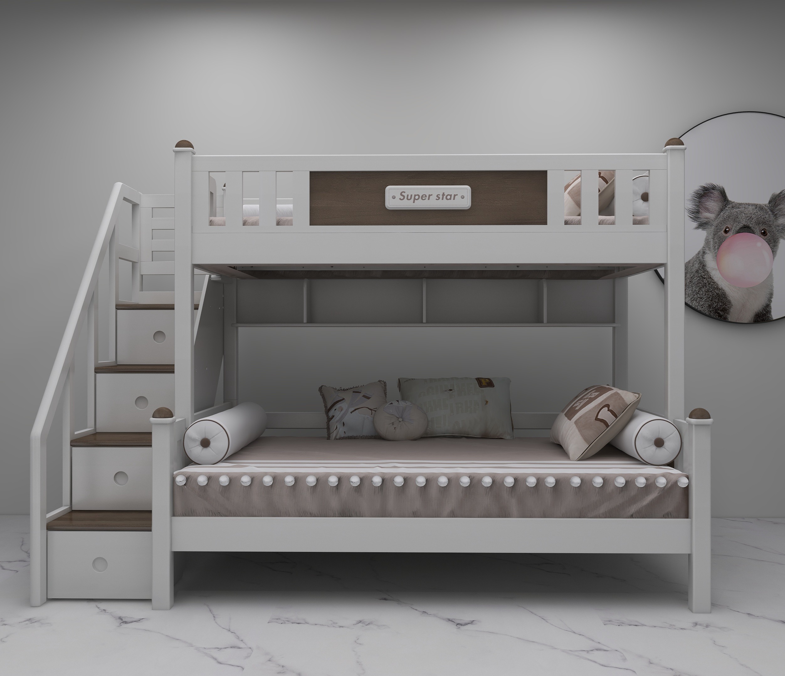 White Twin Sleeper Bunk Beds - Buildhub