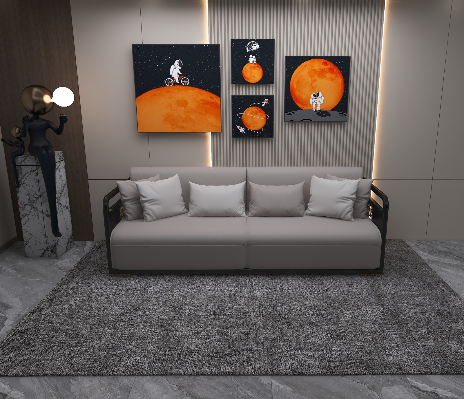 Modular Fabric Sofa - Buildhub