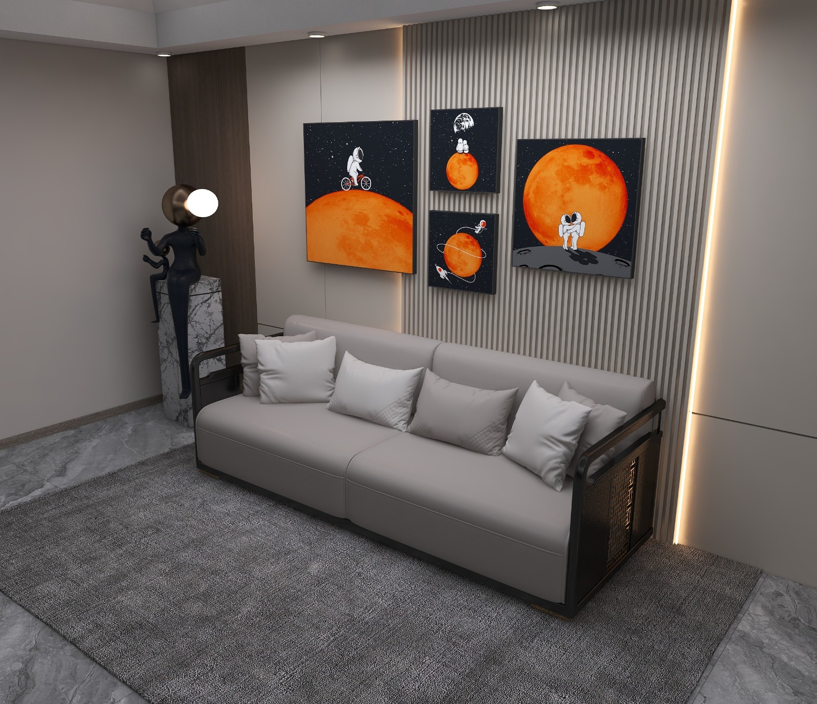 Modular Fabric Sofa - Buildhub