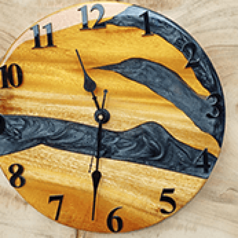 Handmade Glossy Wall Clock - Buildhub