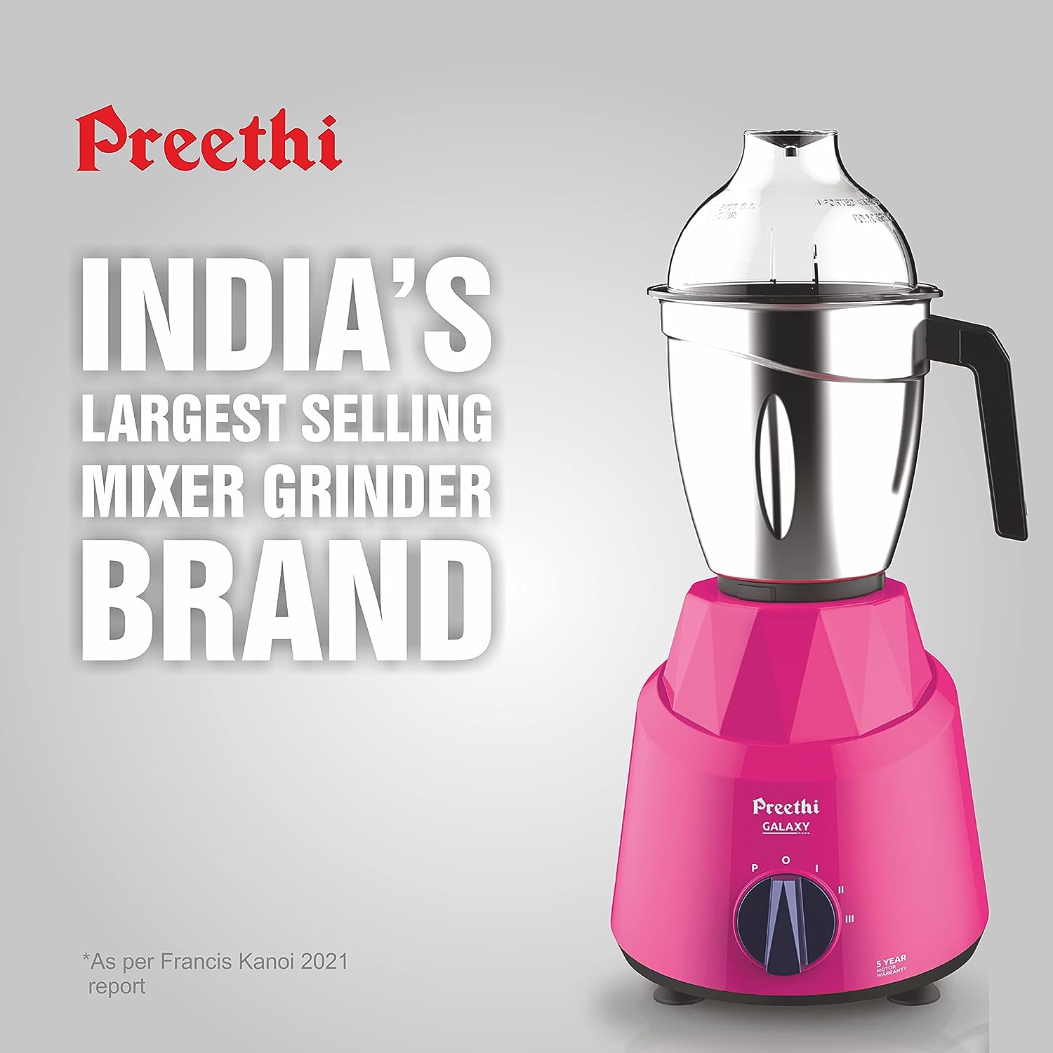 Preethi Galaxy Mixer Grinder - Buildhub