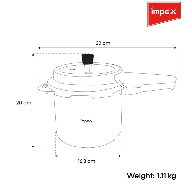 IMPEX Delight 5L Cooker - Buildhub
