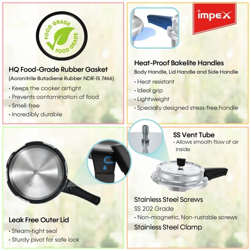 IMPEX Delight 5L Cooker - Buildhub