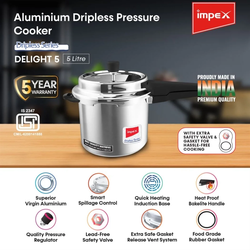 IMPEX Delight 5L Cooker - Buildhub