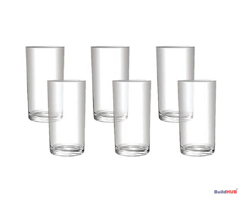 Union UG 305 Glass Tumbler 10OZ (255ML) (Pack of 6) - BuildHUB