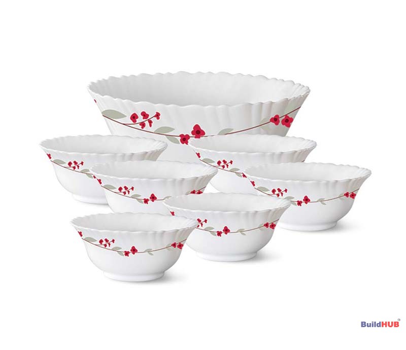 Larah Fluted Pudding Set 7 Pcs - Buildhub