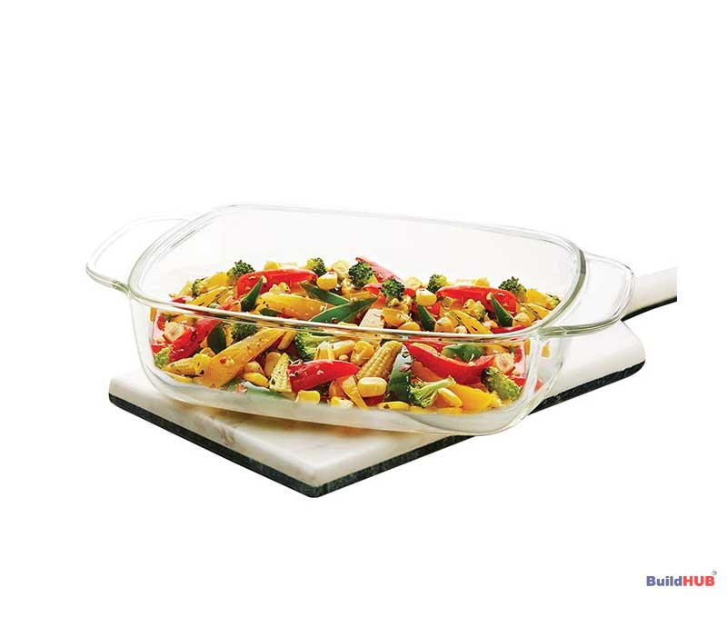 Borosil Deep Rectangular DIsh 1.5L|Best Quality Borosil Rectangular ...