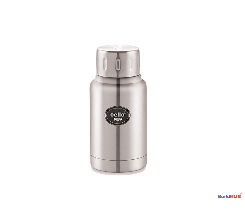 Cello Vigo Stainless Steel Flask 180ML - BuildHUB
