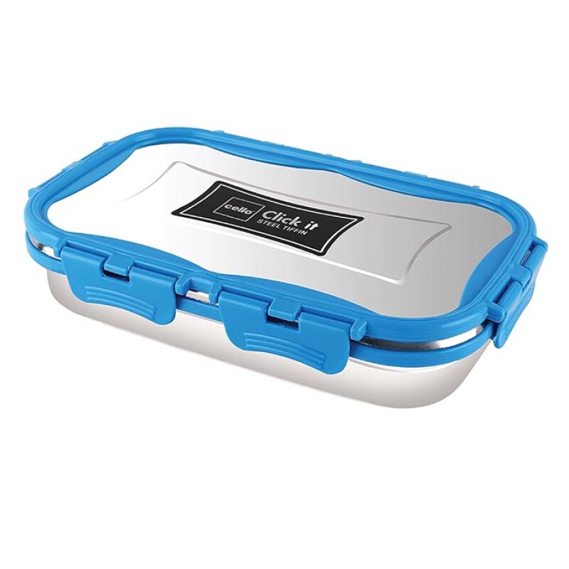 Cello Click It Stainless Steel Tiffin Carrier Medium|Cello Stainless ...
