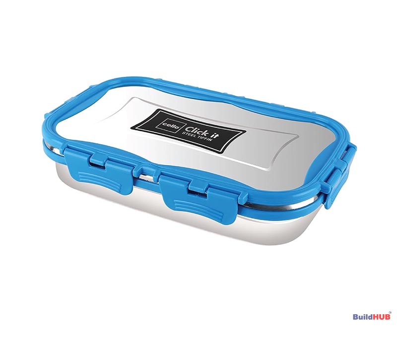 Cello Click It Stainless Steel Tiffin Carrier Medium|Cello Stainless ...