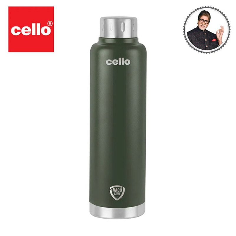 Cello Duro Flip Stainless Steel Flask 1000ML - BuildHUB