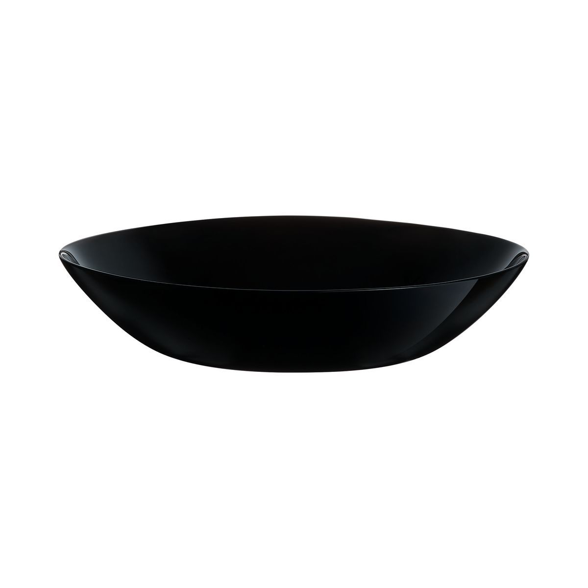 Luminarc Temp Zelie Soup Plate 20 CM - BLACK|20 Centimetre Black Soup ...