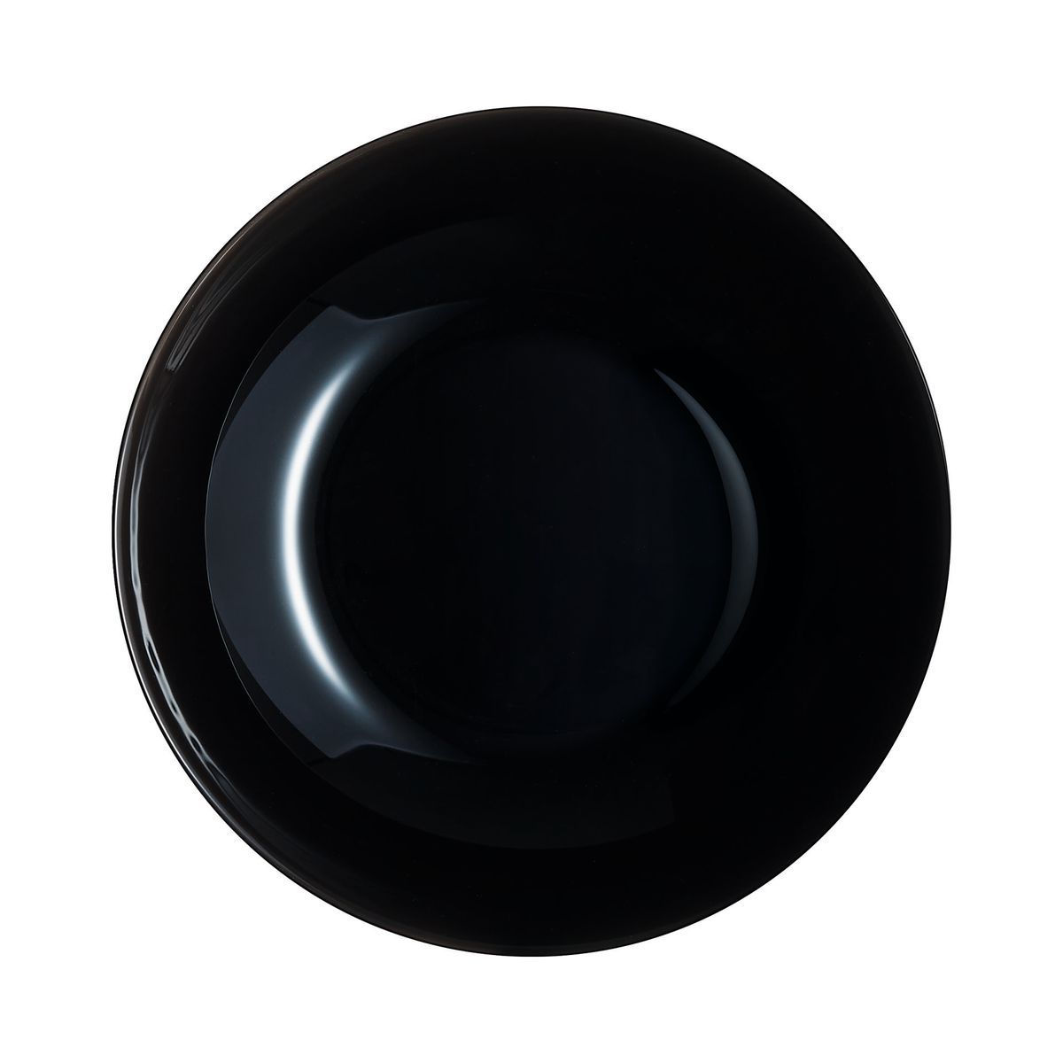 Luminarc Temp Zelie Soup Plate 20 CM - BLACK|20 Centimetre Black Soup ...