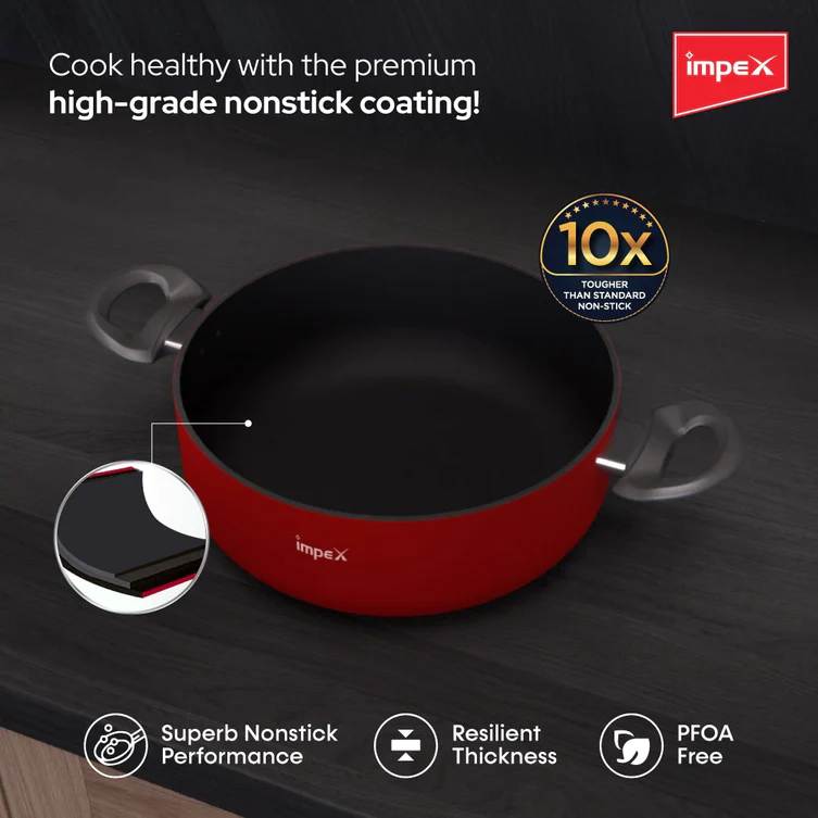 IMPEX ISP 2075 NS Casserole|Food Storage Pan|Impex Non Stick Sauce Pan ...