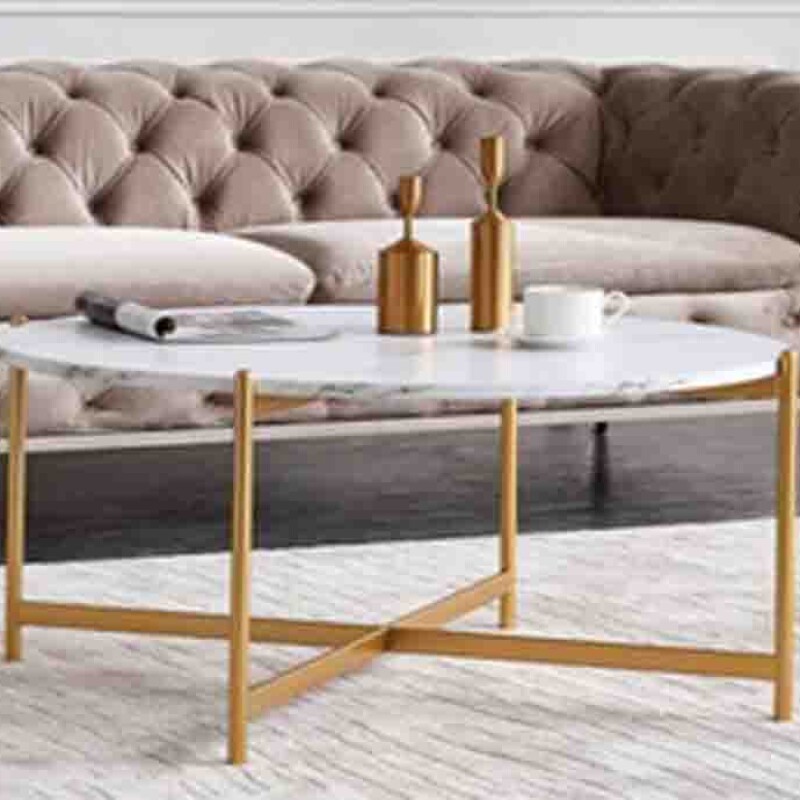 BH Engineered Cross Leg Coffee Table - Buildhub