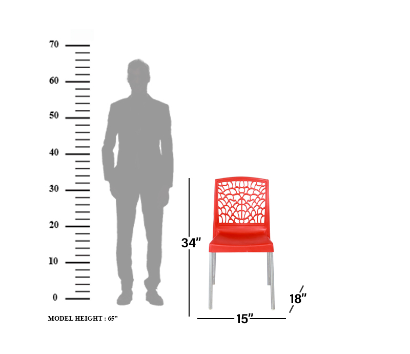 Red Fibre Chair - Buildhub